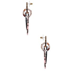 Lele Sadoughi | Jewelry | 25 Lele Sadoughi Banded Hoop Earrings Multi ...